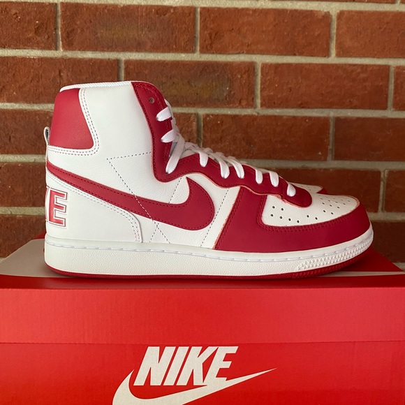Nike | Shoes | Nike Air Terminator High Mens St Johns Red White New ...